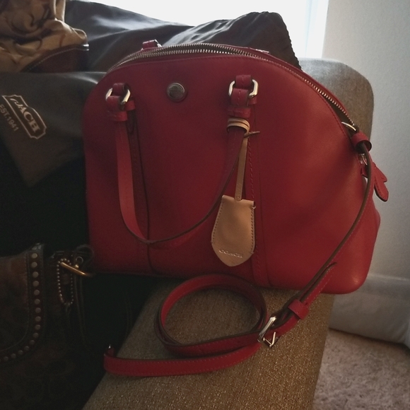 Coach | Bags | Coach Ruby Red Bag | Poshmark